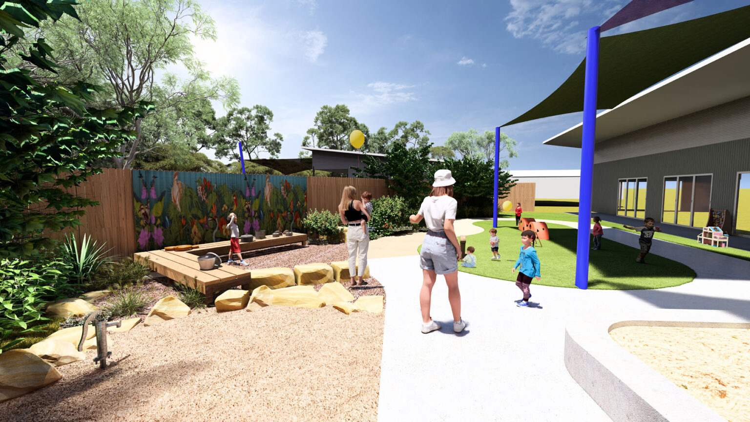 Transforming outdoor play at Fletcher | St Nicholas – Early Education ...